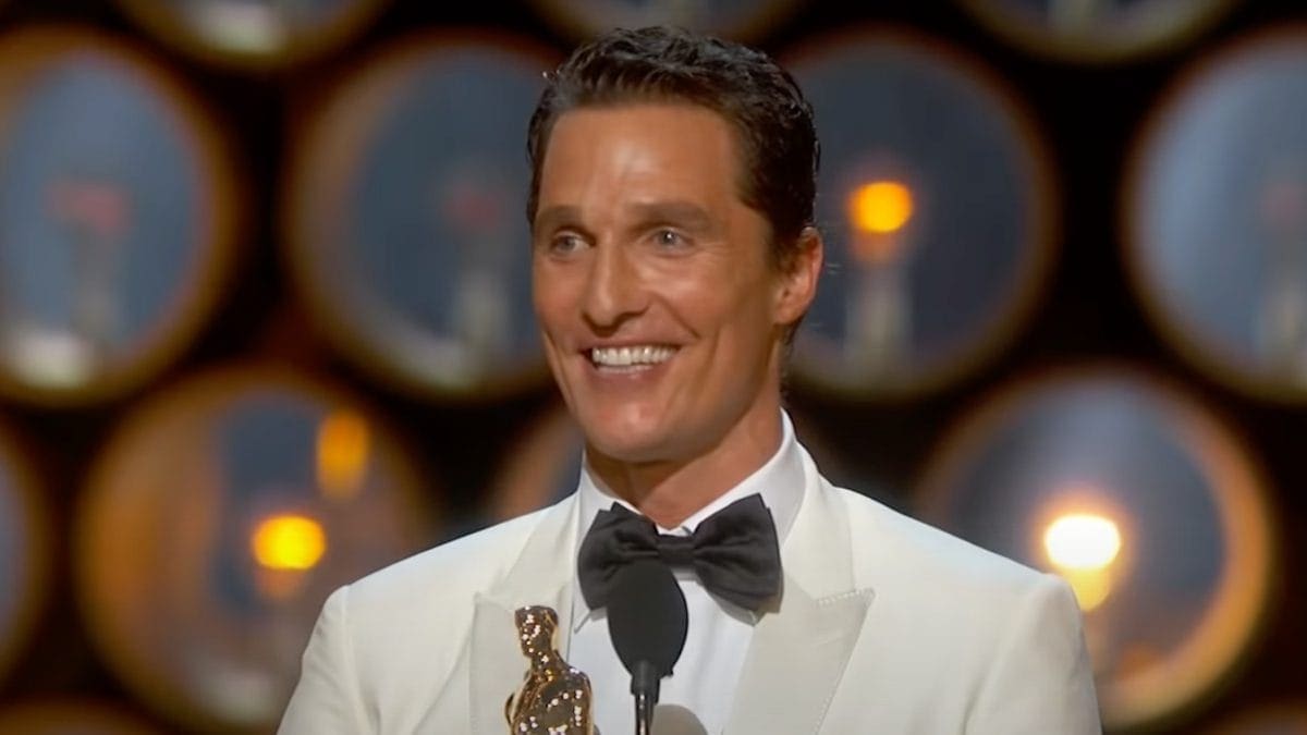 Matthew Mcconaughey Oscars Speech