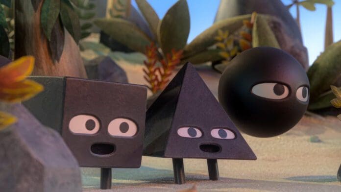 Shape Island Trailer: Peculiar Friendship of Three Different Shapes ...