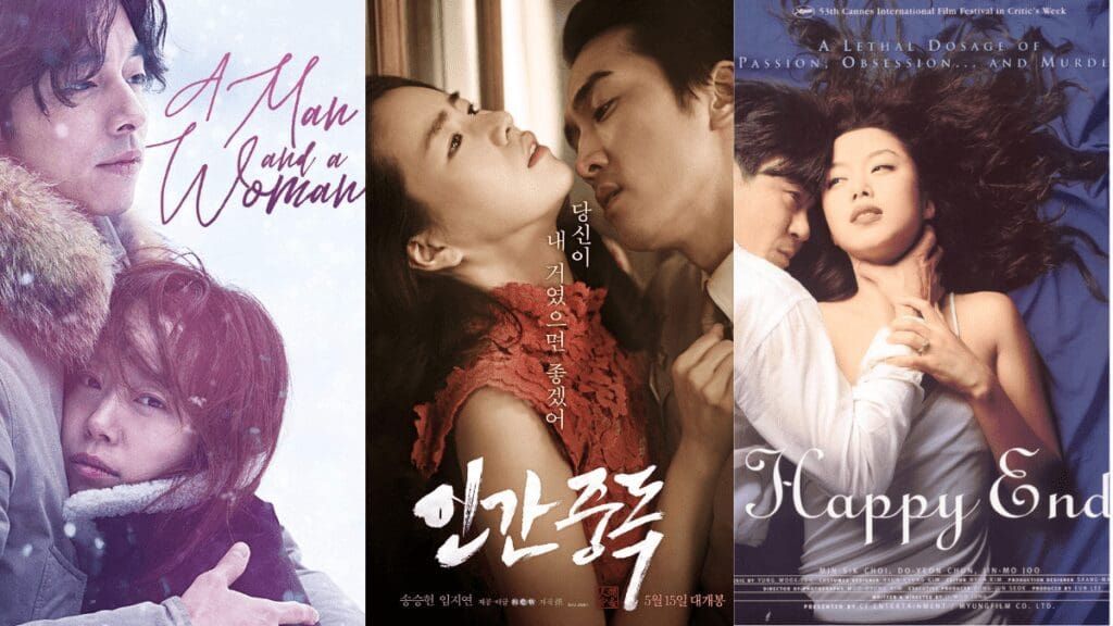 8 Erotic Korean Movies to Help You Take a Break From Cute Kdramas: A Man and A Woman, Obsessed ...