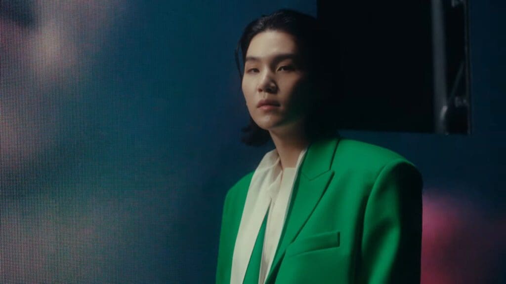 BTS' Suga Looks Breathtakingly Alluring in Maison Valentino Essentials ...