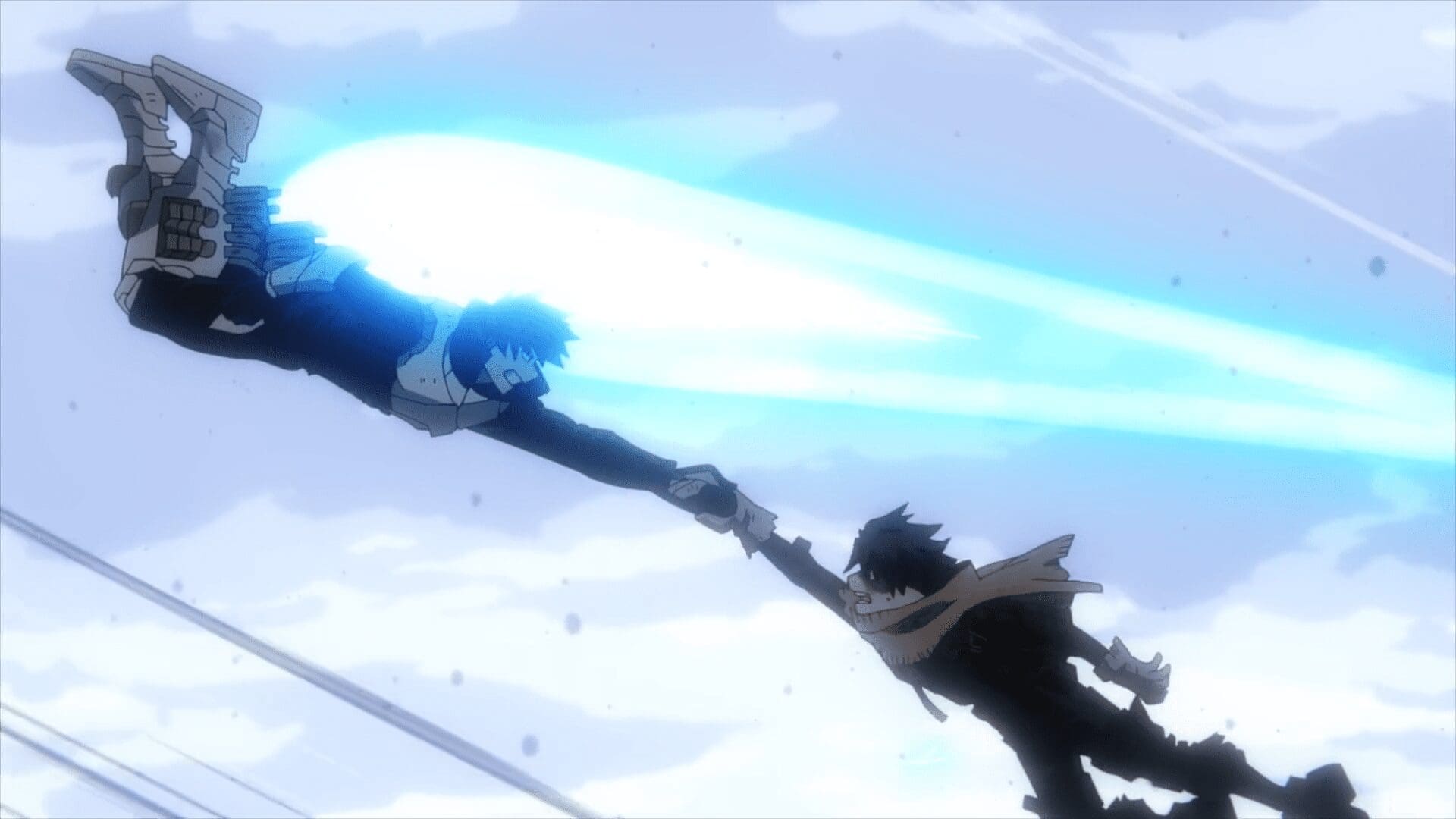 My Hero Academia Season 6 Episode 23 Iida catches izuku | Leisurebyte