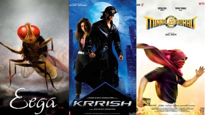 9 Indian Fantasy Films With Creative Plots: Eega, Krrish, Minnal Murali ...
