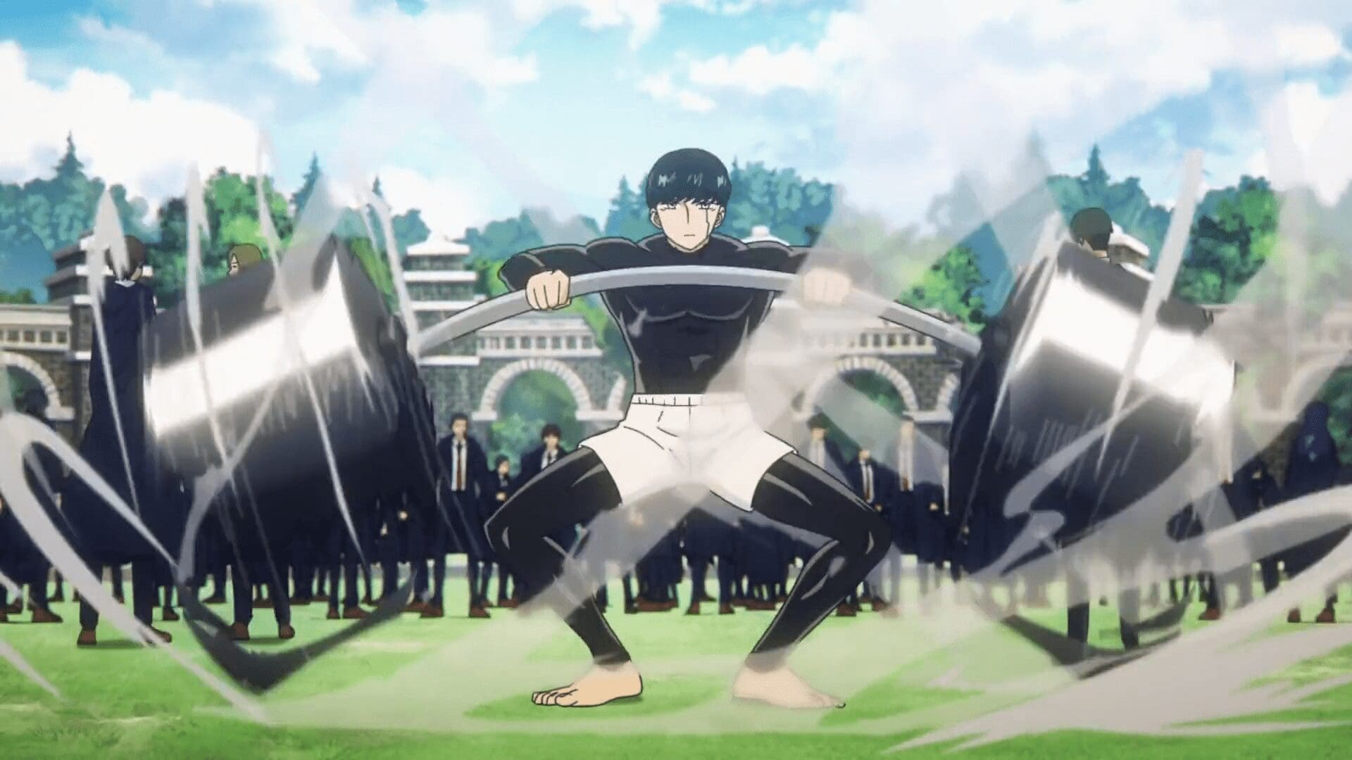 Mashle Episode 2 workout | Leisurebyte