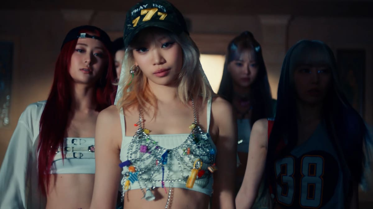 EASY MV Review: LE SSERAFIM Nails Old-School Hip-Hop Dance Moves and Embrace, Making Challenges ...