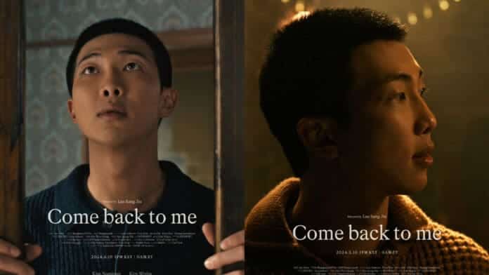 Come Back To Me Poster: BTS’ RM Sets Fans Abuzz with Captivating Visual ...
