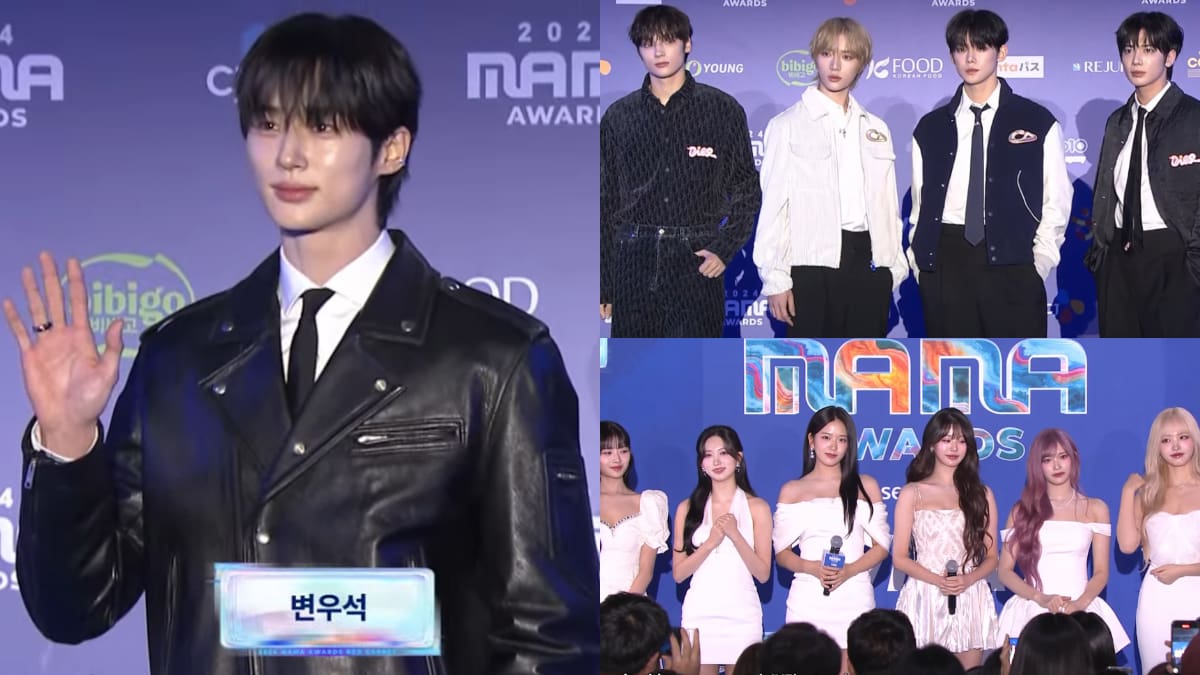 2024 MAMA Awards Day 1 in Japan Red Carpet Looks: Byeon Woo-seok, TXT, IVE, ENHYPEN and More ...